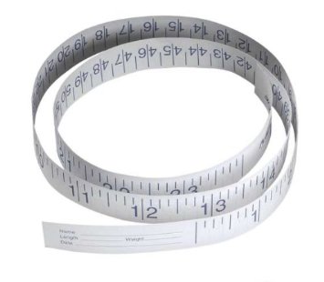 TAPE MEASURE, PAPER DISPOSABLE, 36", EACH, Omni Ordering
